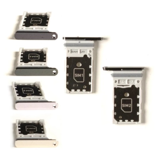 Samsung Galaxy S23 Ultra Dual Sim Card tray [Phantom Black]